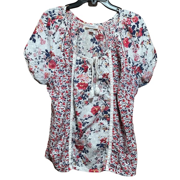 Dress Barn | Tops | Dress Barn Floral Boho Top Plus Size X Women | Poshmark
